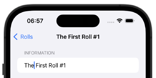 Editable Navigation Titles in SwiftUI Editable Navigation Titles in SwiftUI